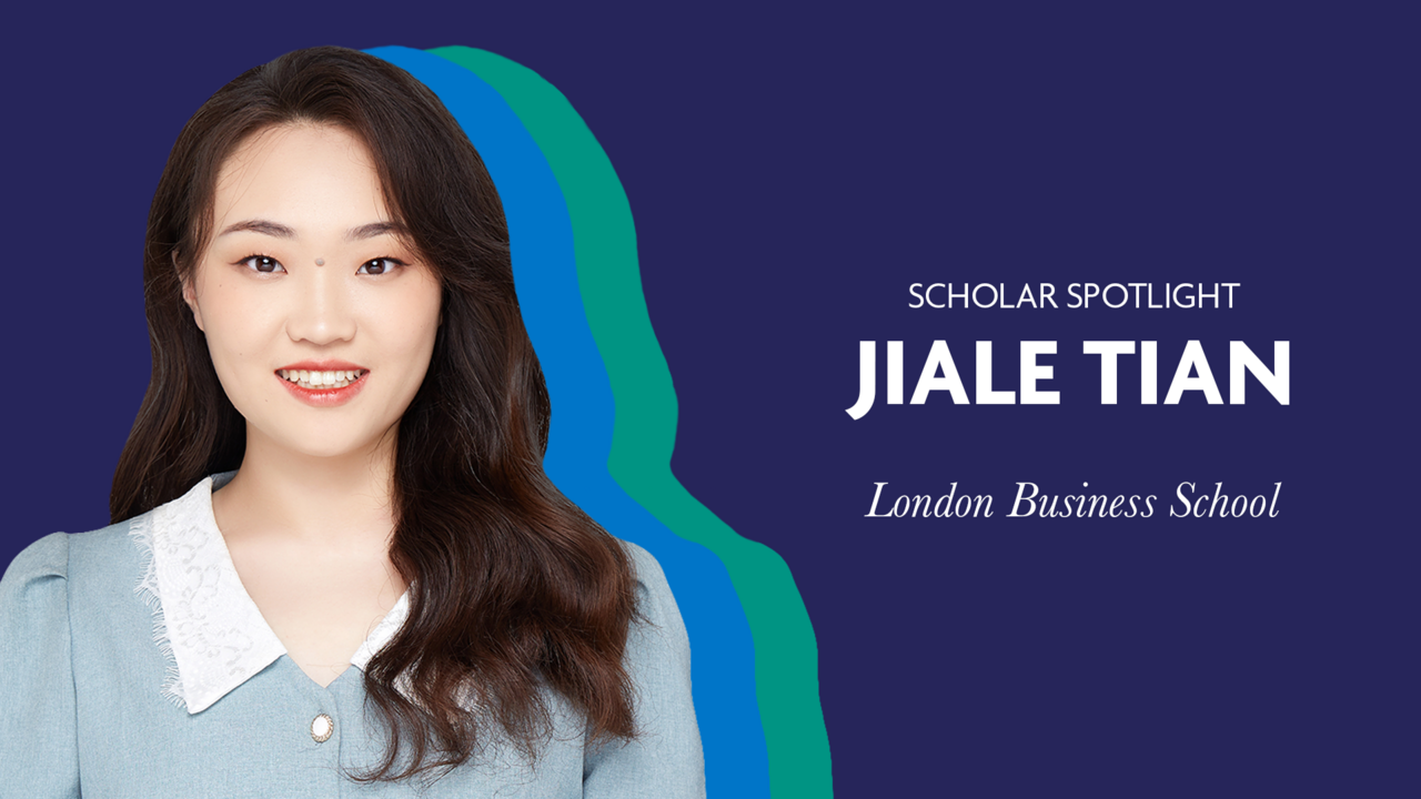 Scholar Spotlight - Jiale Tian | Laidlaw Scholars Network