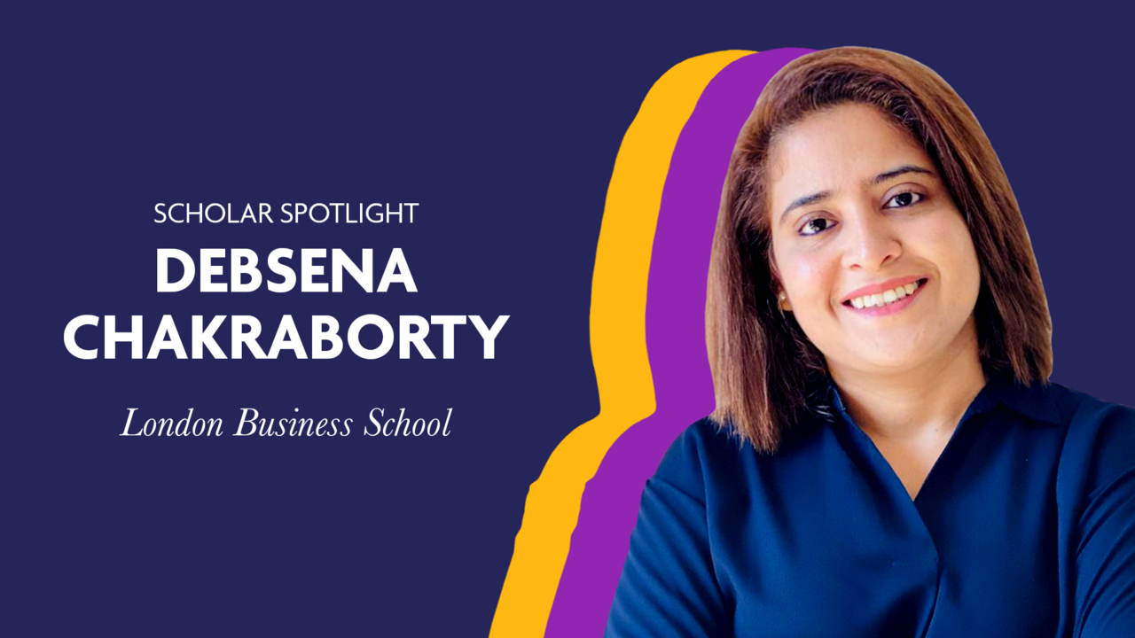Scholar Spotlight - Debsena Chakraborty | Laidlaw Scholars Network