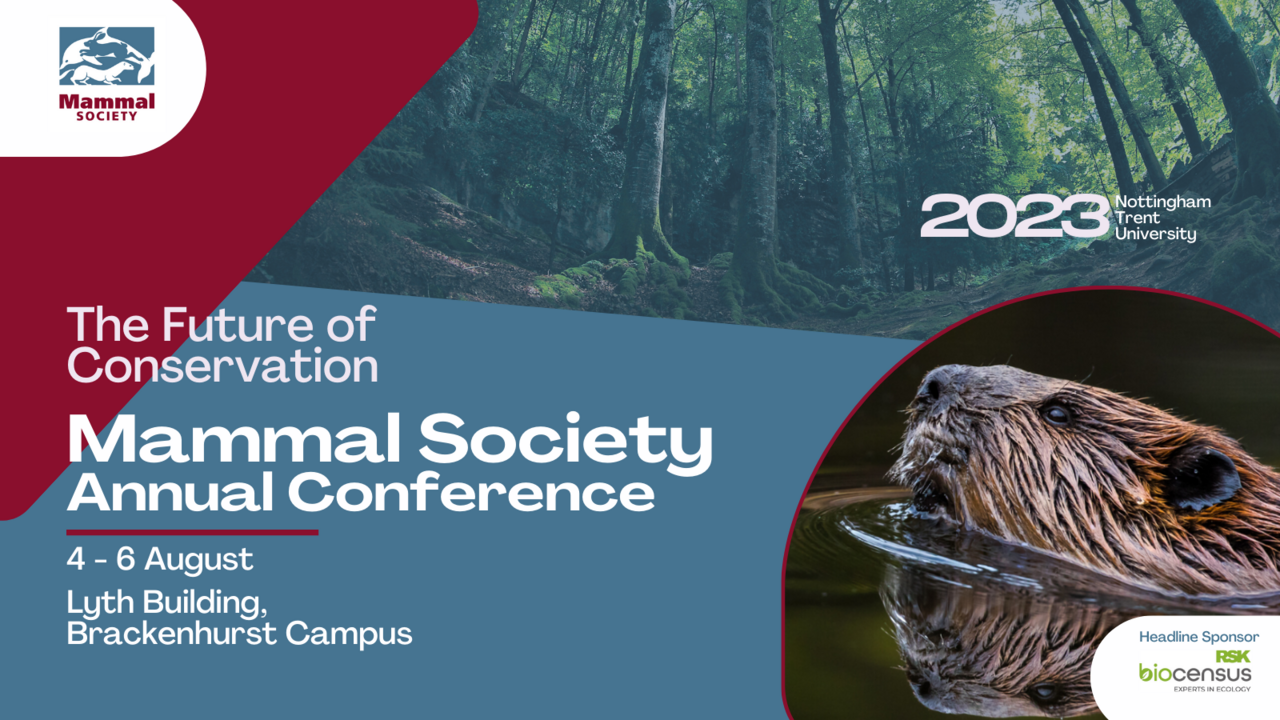 Mammal Society's Annual Conference | WildHub