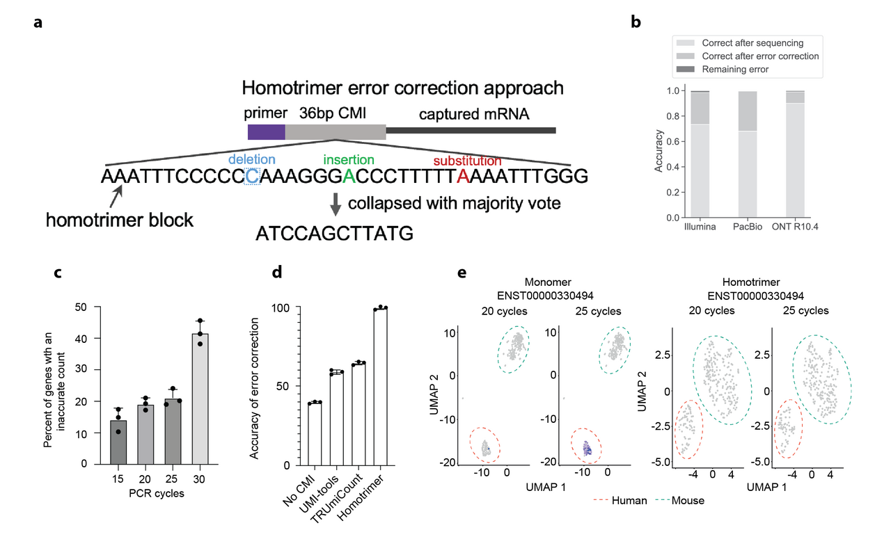 Fixing PCR errors in sequencing experiments | Research Communities by ...