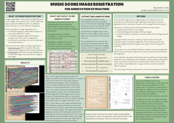 Music Score Image Registration for Annotation Extraction | Laidlaw ...
