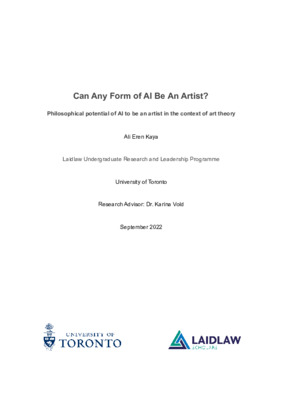 Ali Eren Kaya - Summer I Reflection | Laidlaw Scholars Network