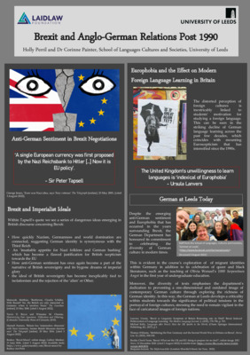 German at Leeds - Then and Now | Laidlaw Scholars Network