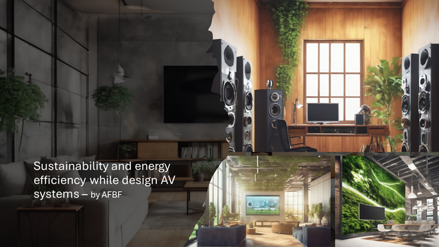 The integration of AV systems in smart buildings and smart home setups ...