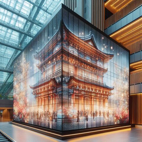 LED Video Wall Installation in Open Space. | AVIXA Xchange