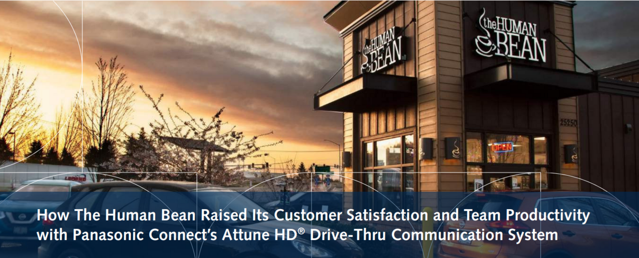 Drive Thru Communication Systems - The Human Bean | AVIXA Xchange