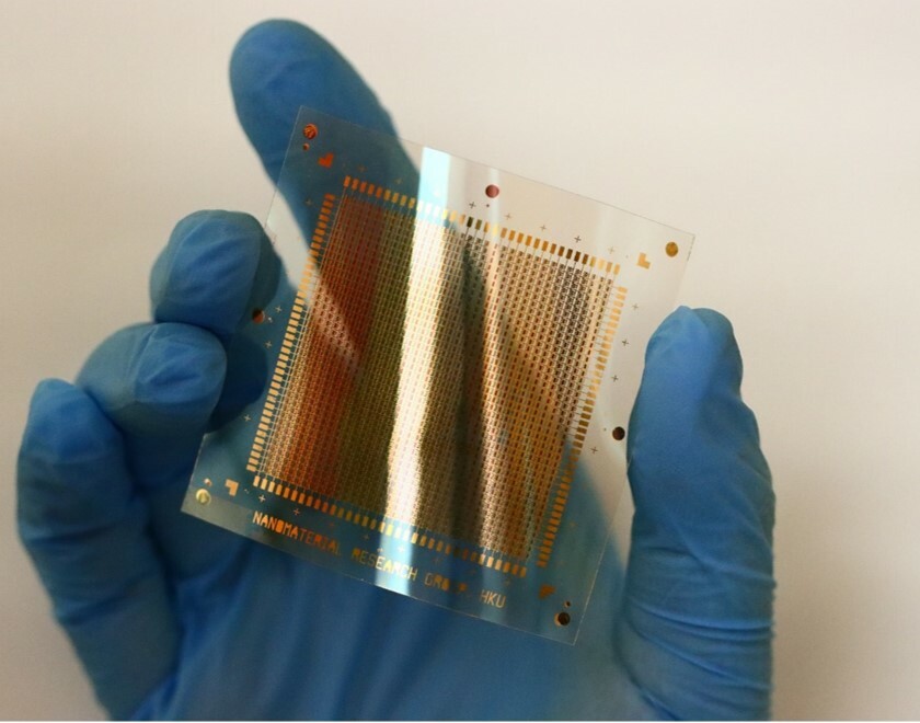 Light-responsive Self-Strained Organic Semiconductor for Large Flexible OFET Sensing Array ...
