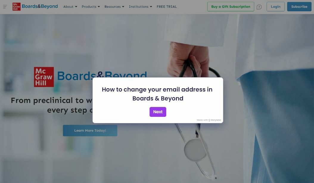 How to Change your Email Address in Boards & Beyond | Access User Center