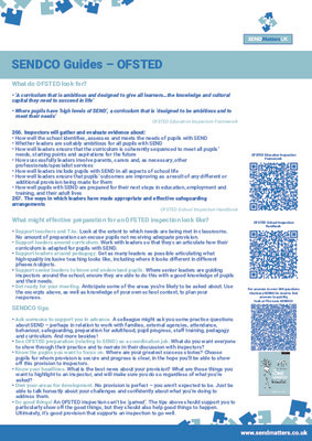 The SEND and AP Improvement Plan: 3 things that could feel different ...