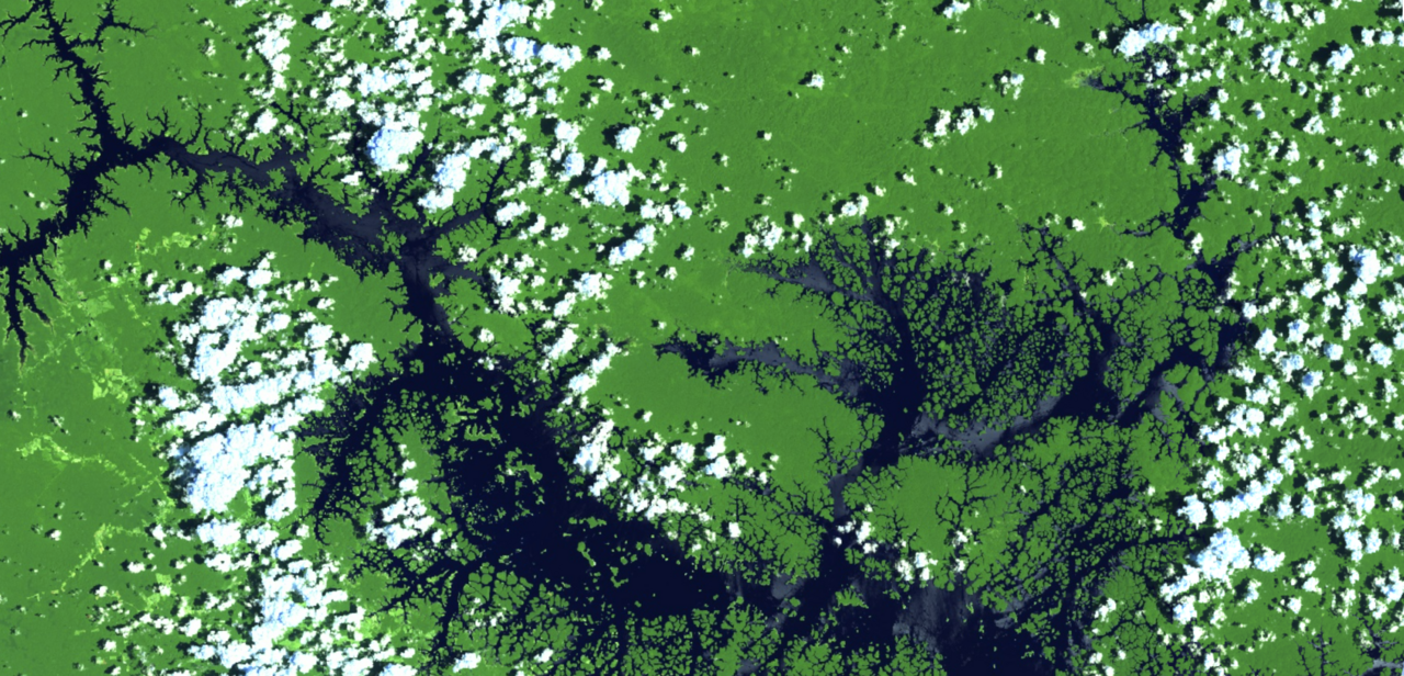 Where and when there are satellite data gaps due to cloud coverage and ...