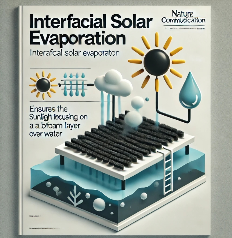 Dynamic Evaporator for salt free and high efficiency interfacial solar ...