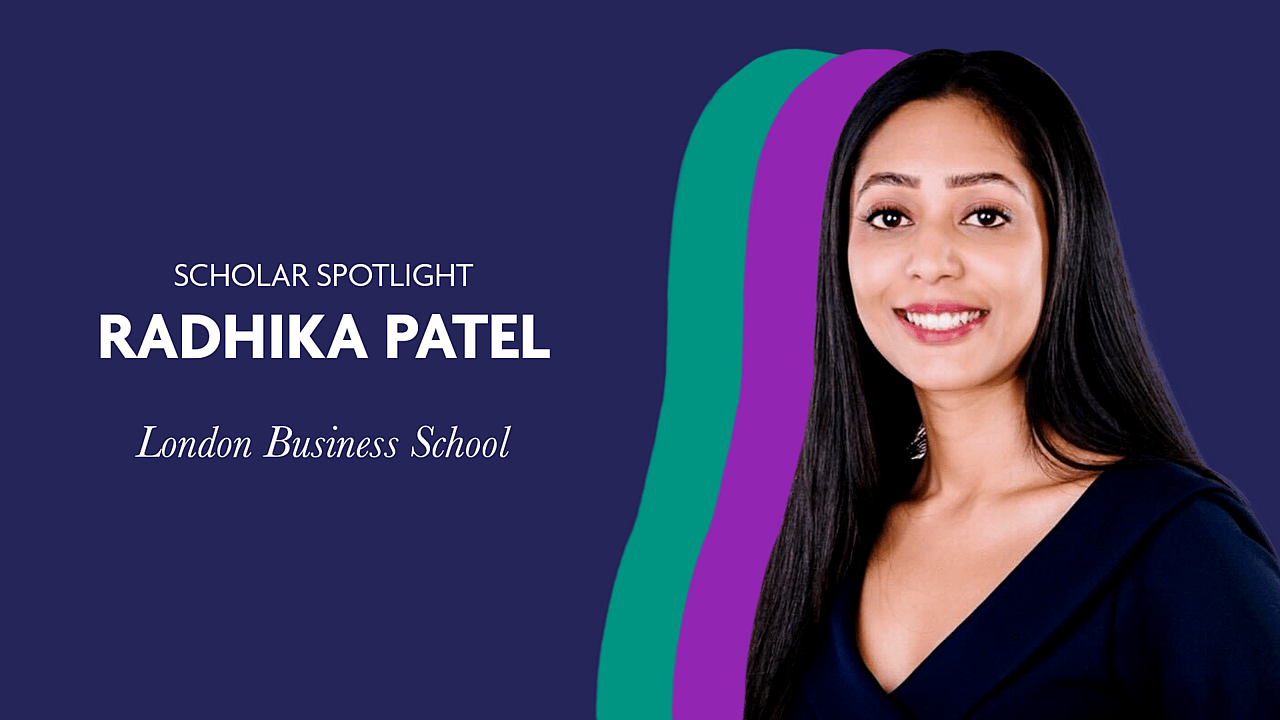 Scholar Spotlight - Radhika Patel | Laidlaw Scholars Network