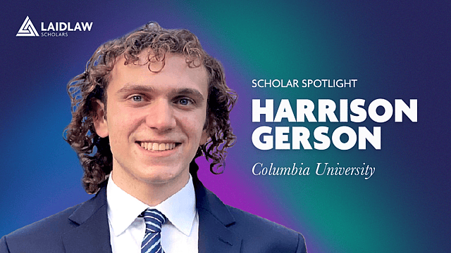 Scholar Spotlight - Tatiana Houndete | Laidlaw Scholars Network