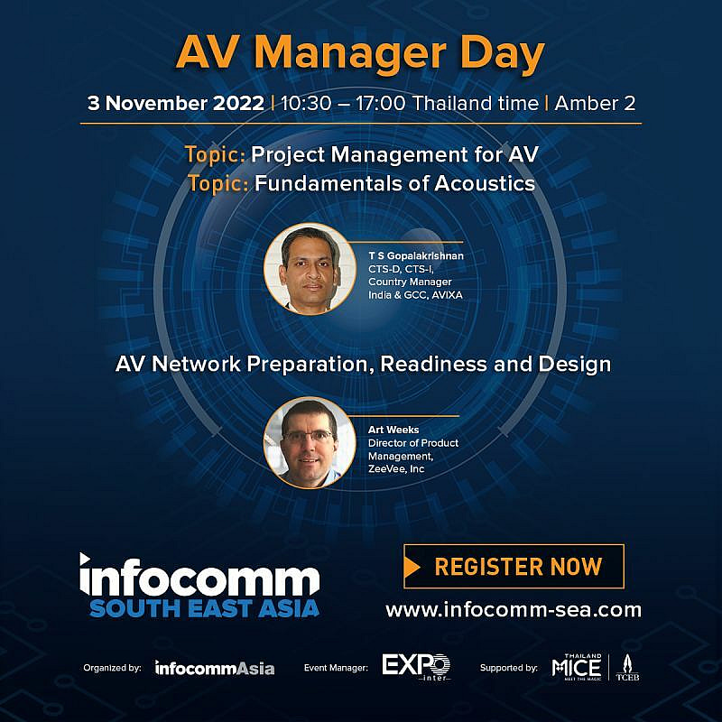 AV Manager's Day at InfoComm Southeast Asia | AVIXA Xchange