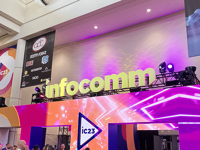 My first time in #infocomm | AVIXA Xchange
