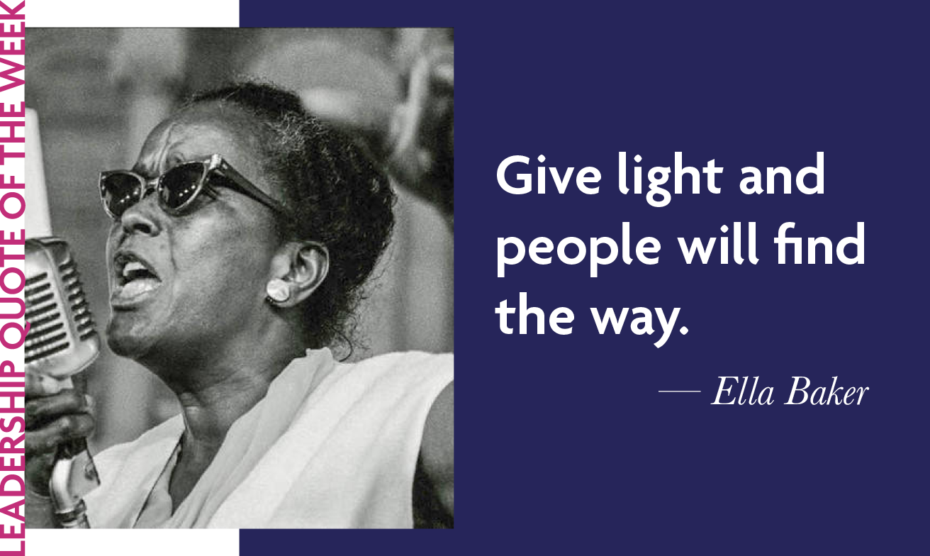 Ella Baker Quotes Kindness.org | Sometimes Our Greatest Impact Isn't