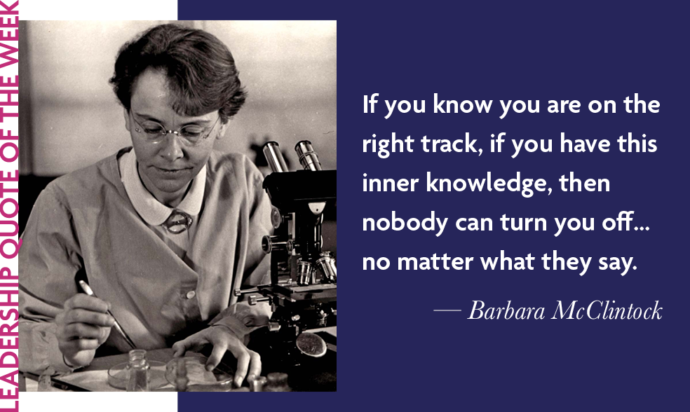 Barbara Mcclintock Quotes Barbara McClintock | National Women's