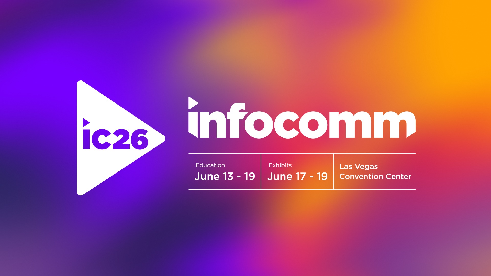InfoComm 2026 | AVIXA Xchange