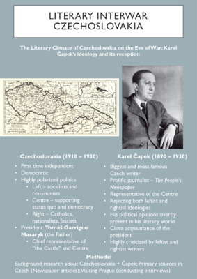 Literary Interwar Czechoslovakia | Laidlaw Scholars Network