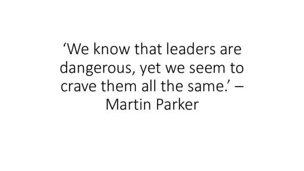 Anarchism and leadership | Laidlaw Scholars Network