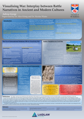 Visualising War Research Poster | Laidlaw Scholars Network