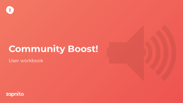 Community Boost Workbook | Laidlaw Scholars Network