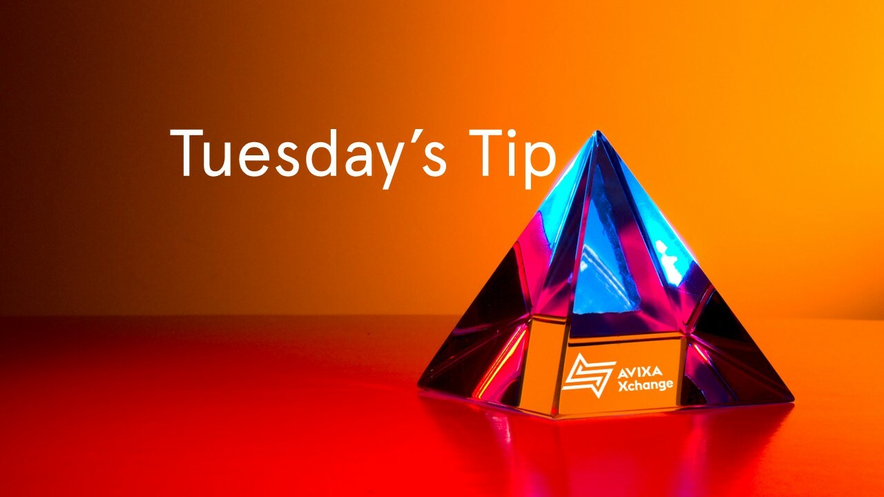 The Run down On Rooms Tip 28 AVIXA Xchange The Run down On Rooms Tip 28 AVIXA Xchange