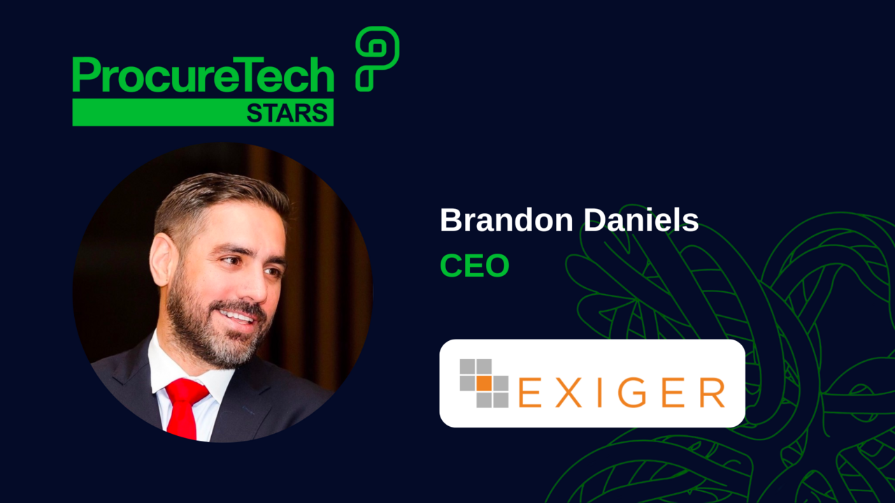 ProcureTechSTARS with Brandon Daniels, CEO, Exiger | SOURCE