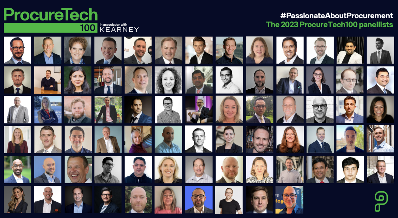 Meet the 2023 ProcureTech100 Panellists | SOURCE