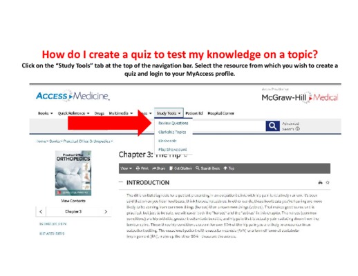How do I create a quiz to test my knowledge on a topic? | Access User ...