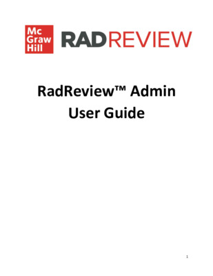 RadReview | Access User Center